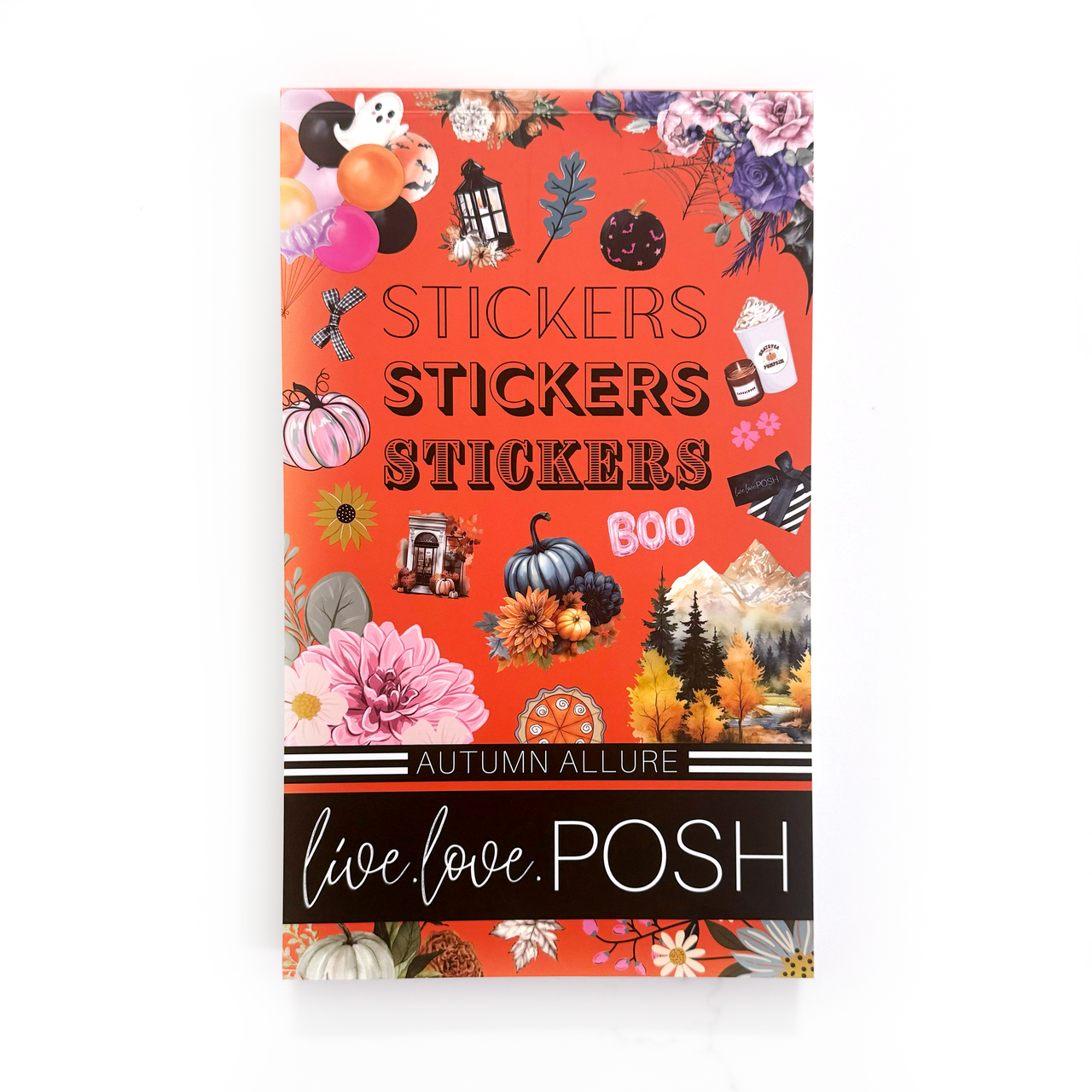 AUTUMN ALLURE DELUXE STICKER BOOK – Live Love Posh