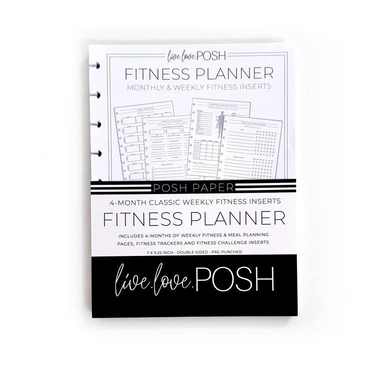 POSH PAPER PLANNERS + PLANNER INSERTS – Live Love Posh