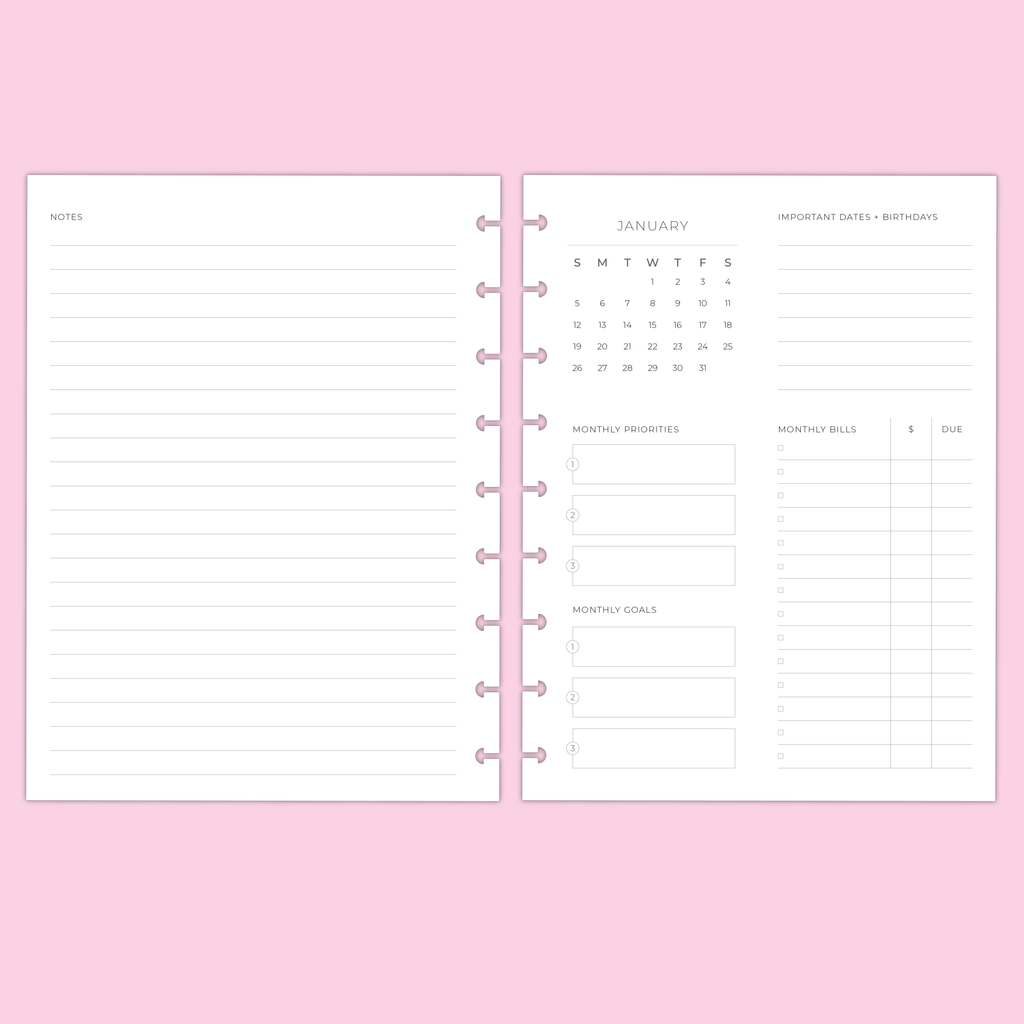 2025 CLASSIC VERTICAL PLANNER INSERTS - 12 Months – Live Love Posh 2025 CLASSIC VERTICAL PLANNER INSERTS - 12 Months – Live Love Posh