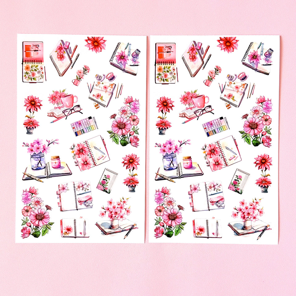 CHIC PLANNER STICKER BOOK – Live Love Posh