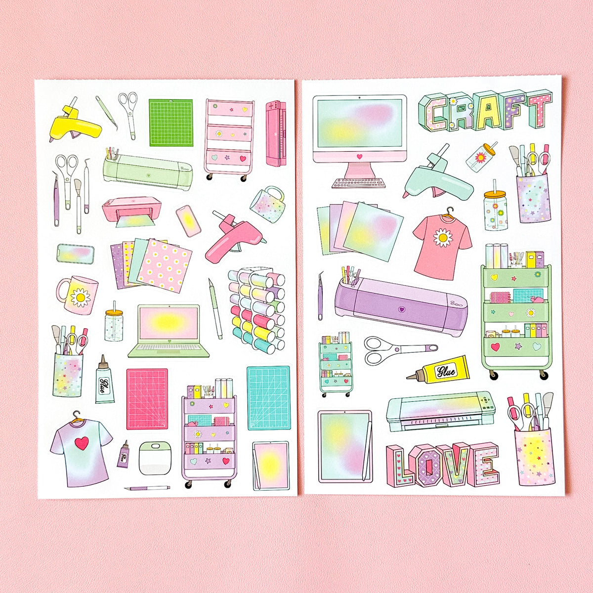 CHIC CRAFTER STICKER BOOK – Live Love Posh