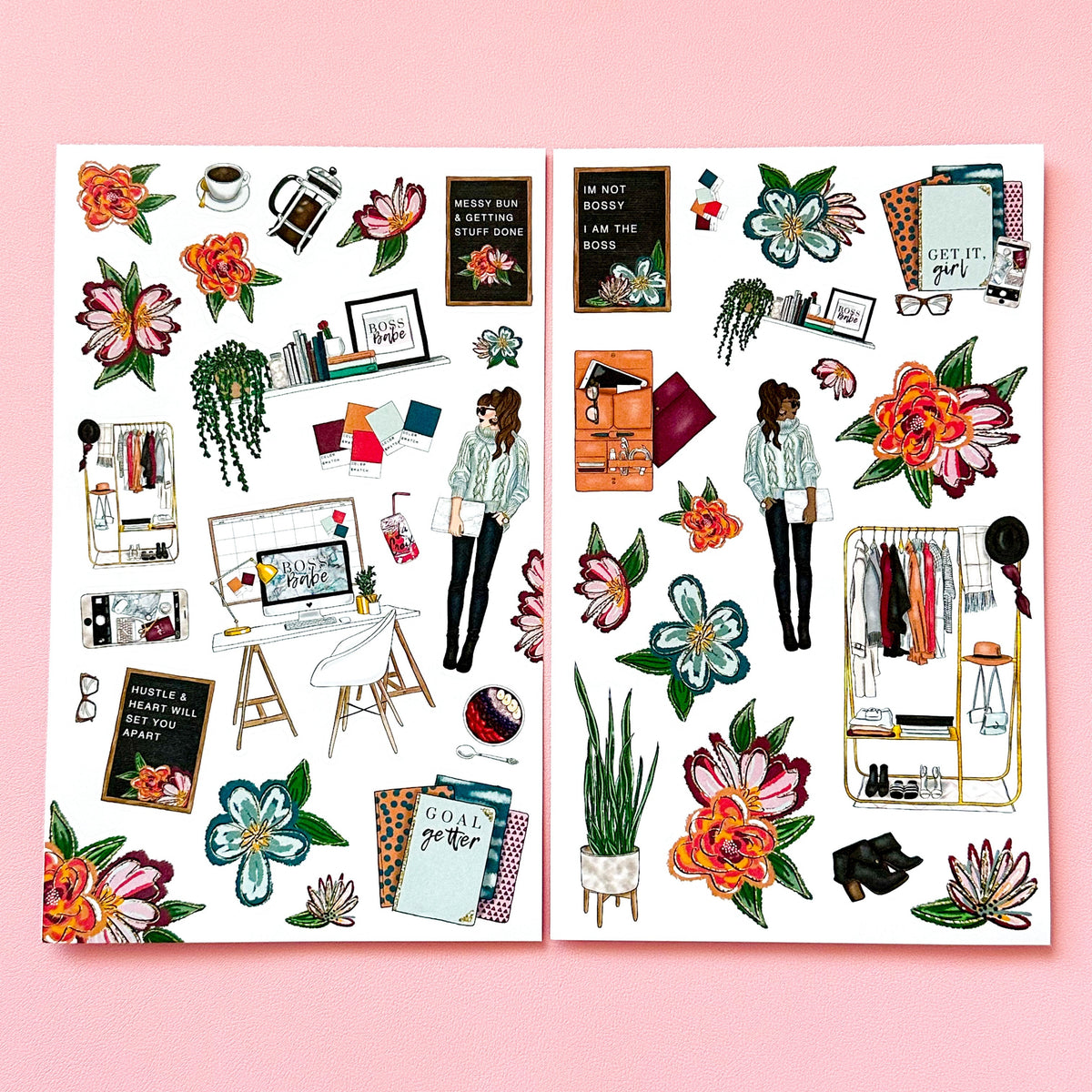 OFFICE CHIC STICKER BOOK – Live Love Posh