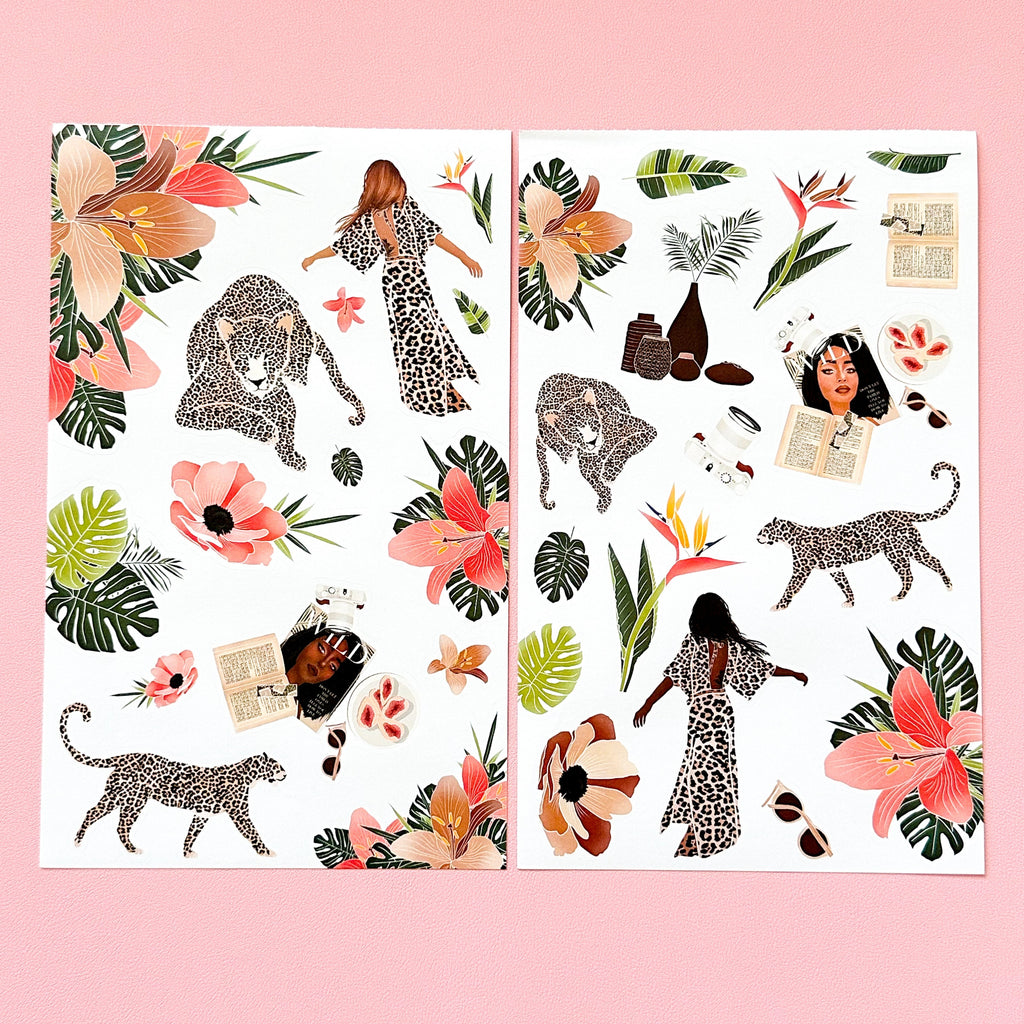 WILDLY CHIC STICKER BOOK – Live Love Posh