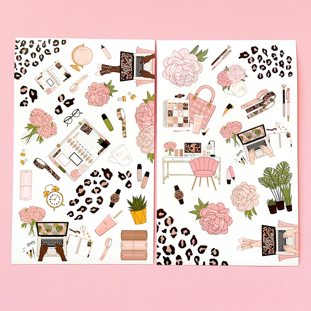WILDLY CHIC STICKER BOOK – Live Love Posh
