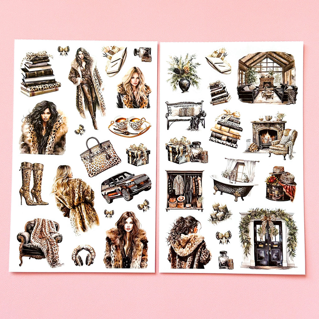 WILDLY CHIC STICKER BOOK – Live Love Posh