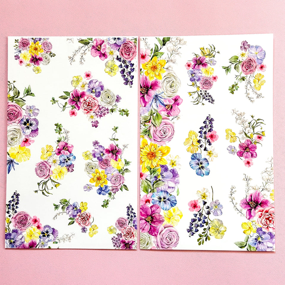 SPRING ALLURE DELUXE STICKER BOOK – Live Love Posh