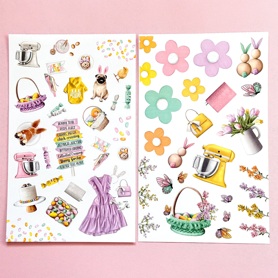 SPRING ALLURE DELUXE STICKER BOOK – Live Love Posh