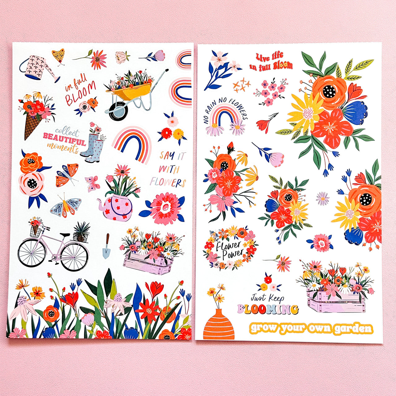 SPRING ALLURE DELUXE STICKER BOOK – Live Love Posh