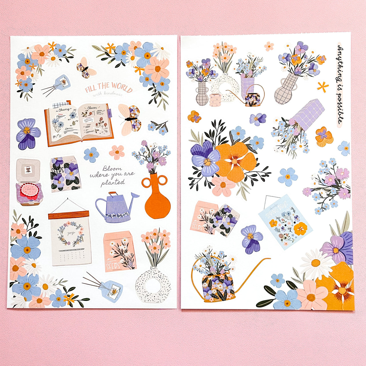 SPRING ALLURE DELUXE STICKER BOOK – Live Love Posh
