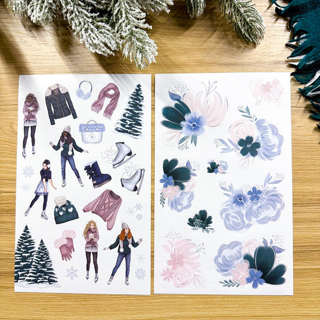 HELLO WINTER DELUXE STICKER BOOK – Live Love Posh
