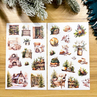 HELLO WINTER DELUXE STICKER BOOK – Live Love Posh