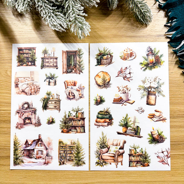 HELLO WINTER DELUXE STICKER BOOK – Live Love Posh