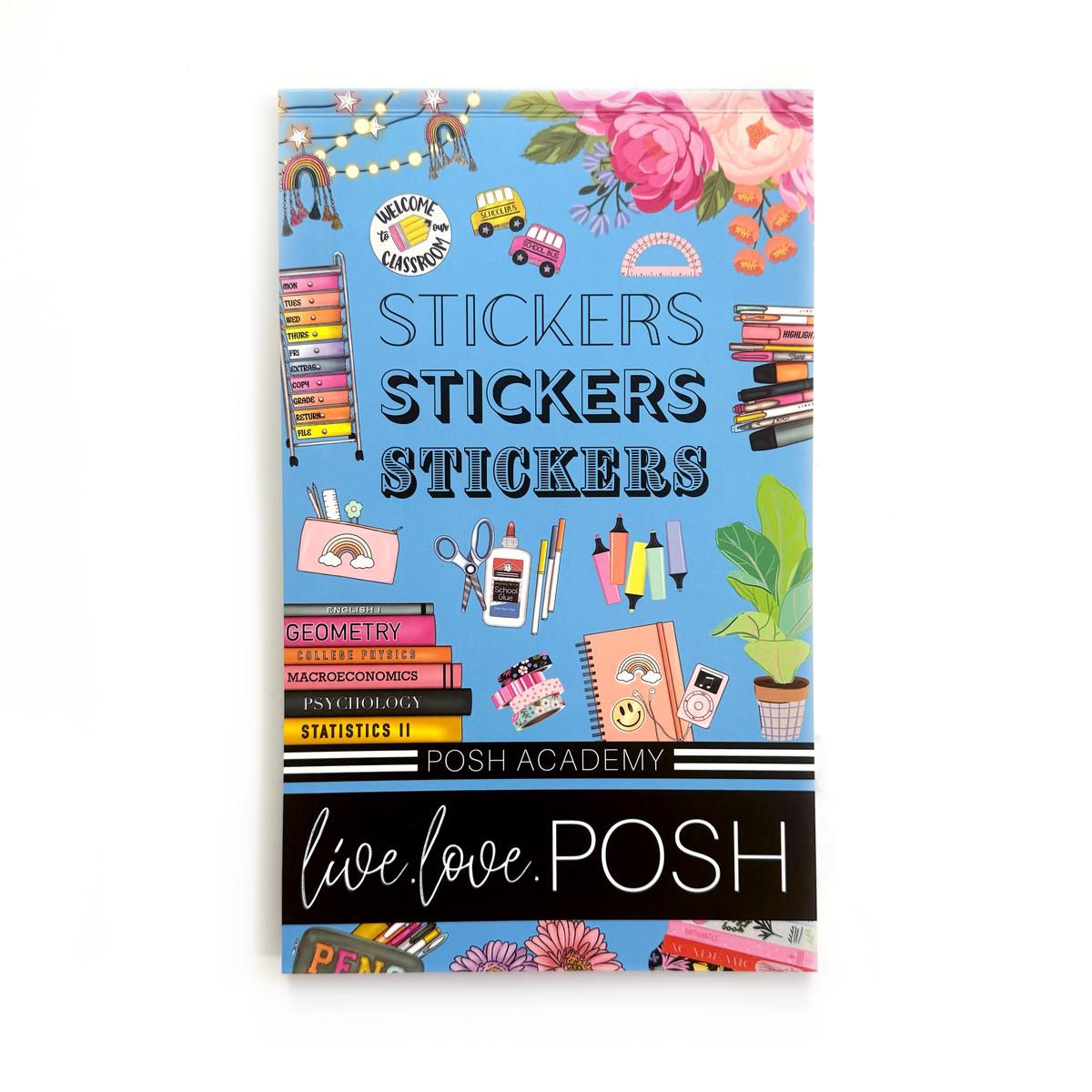 POSH ACADEMY STICKER BOOK – Live Love Posh