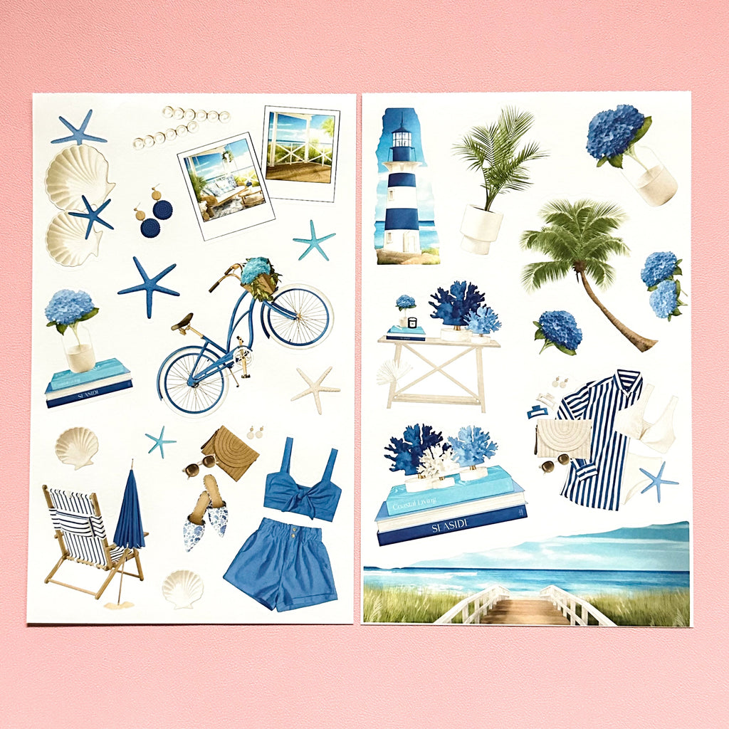 SUMMER ELEMENTS STICKER BOOK – Live Love Posh