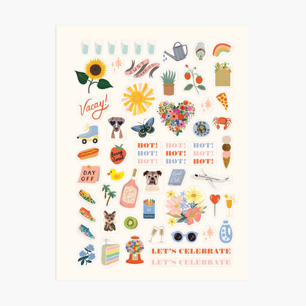 GARDEN FLORAL PLANNER STICKER SET – Live Love Posh