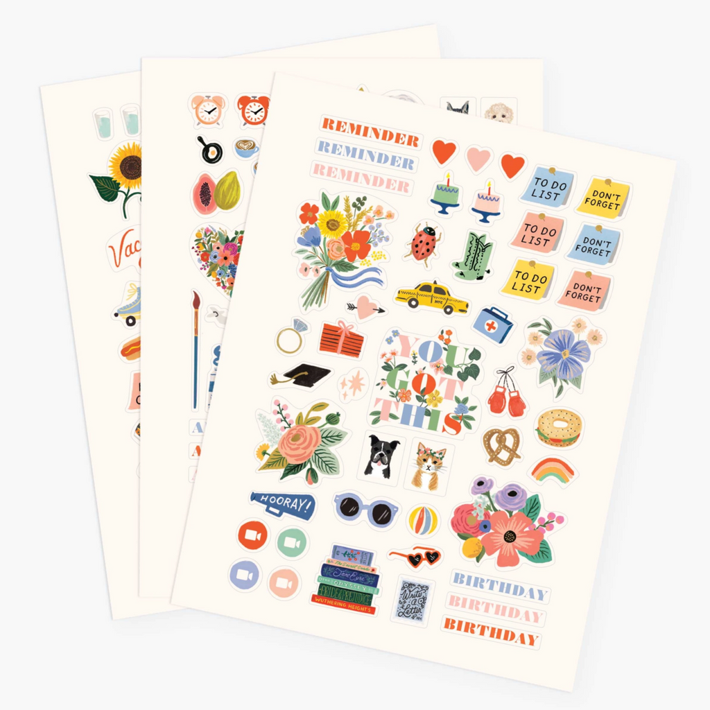 GARDEN FLORAL PLANNER STICKER SET – Live Love Posh