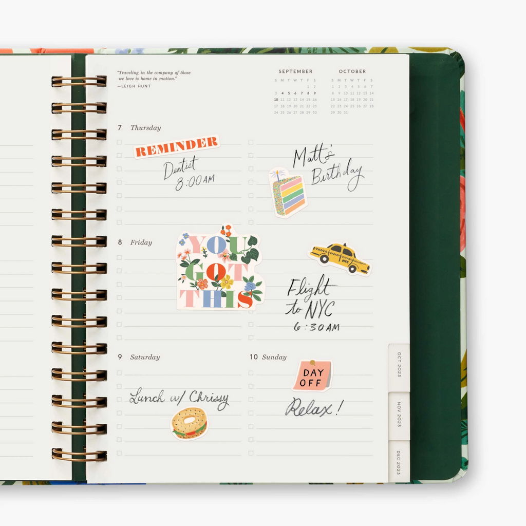 GARDEN FLORAL PLANNER STICKER SET – Live Love Posh