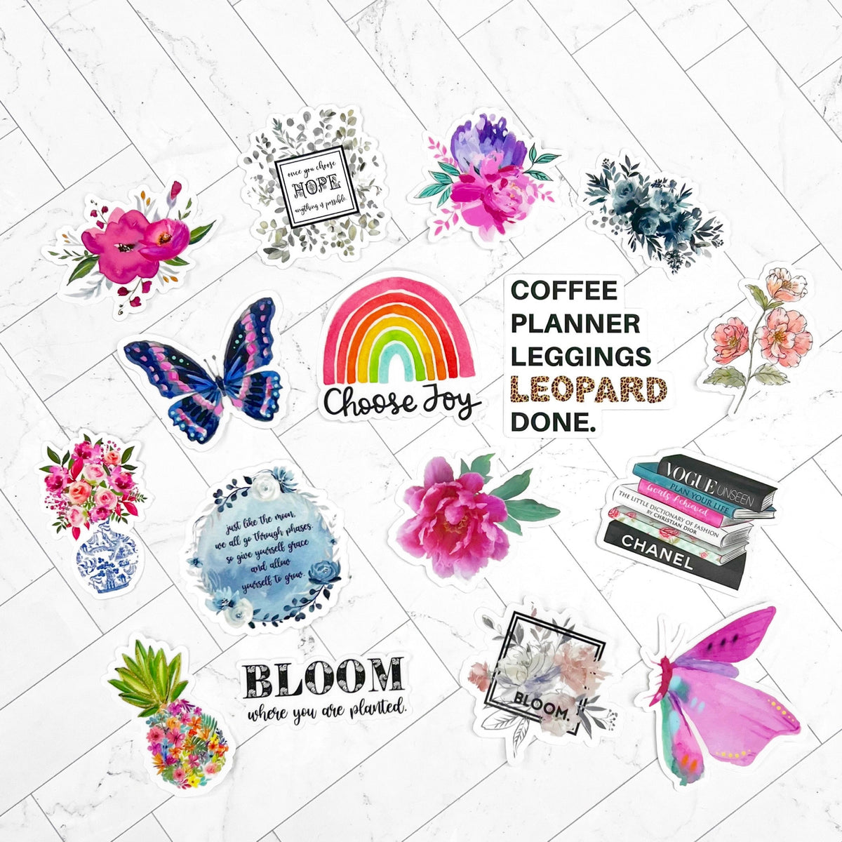 POSH DIE CUT VINYL STICKERS – Live Love Posh