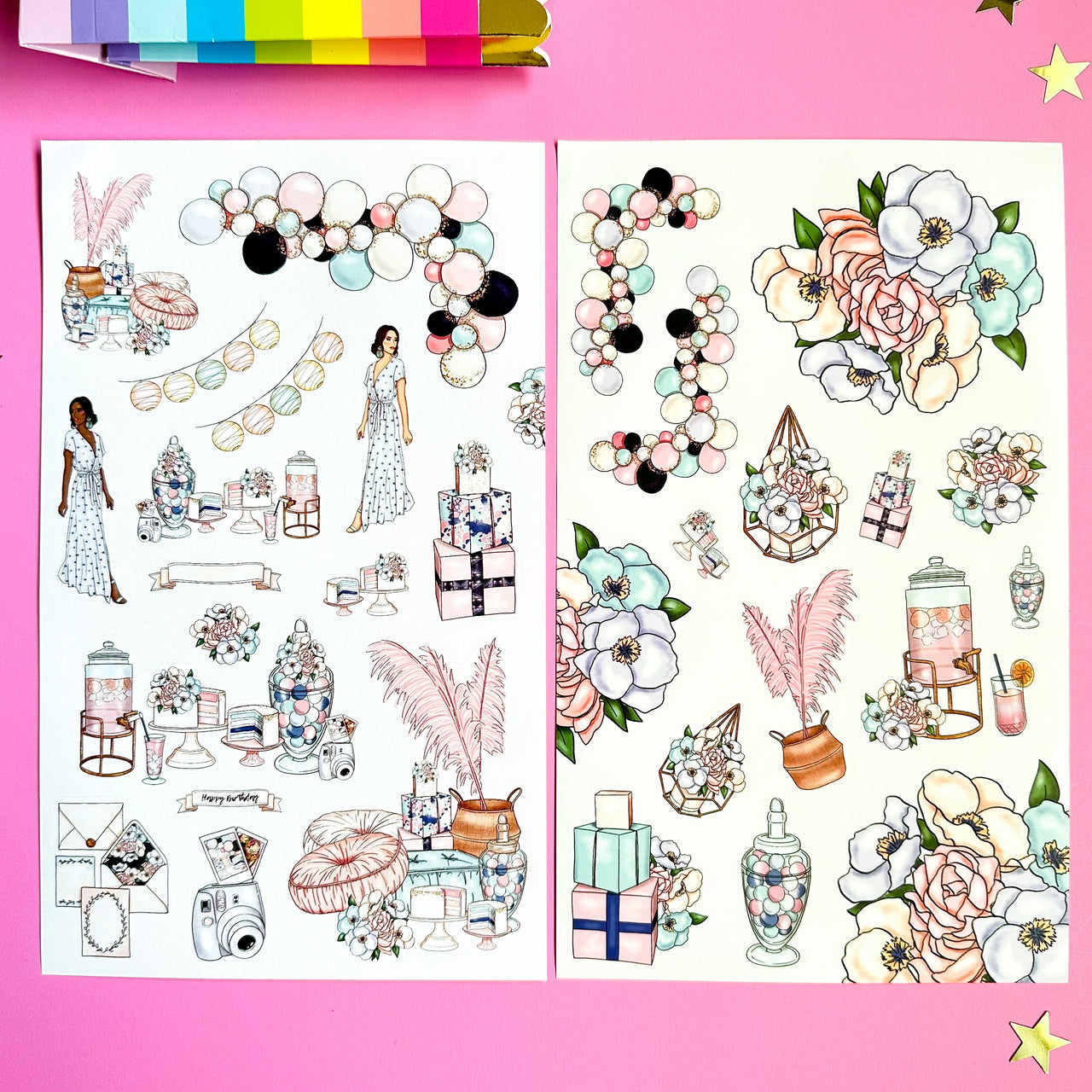 POSH PARTY DELUXE STICKER BOOK – Live Love Posh