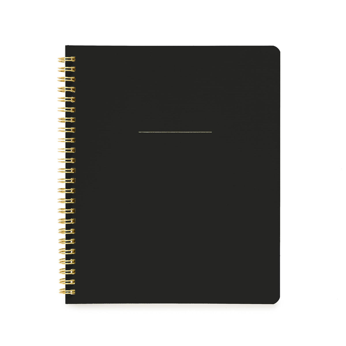 CHIC BLACK SPIRAL NOTEBOOK – Live Love Posh